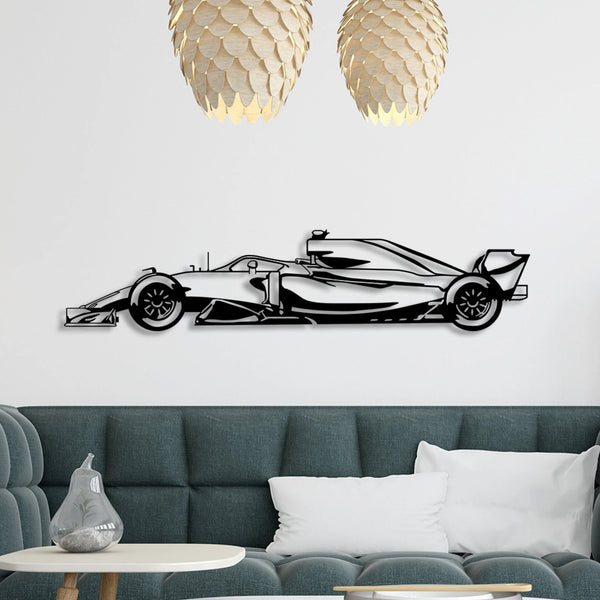 Formula 1 Racing Car Metal Wall Art | Modern Motorsport Decor – Marif ...